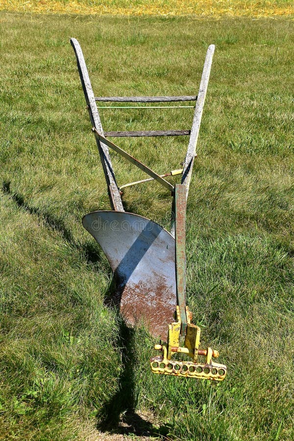 Old breaking plow stock photo. Image of wheels, yucca - 24347450