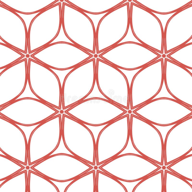 Primitive Simple, Soft Pink Modern Pattern Stock Illustration ...