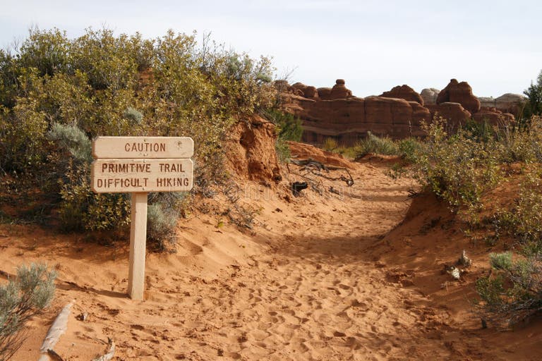 Primitive Trail stock image. Image of rocks, wood, trail - 3476797