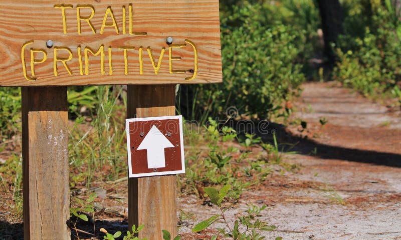 Primitive Trail At Arches National Park Stock Image - Image of national ...