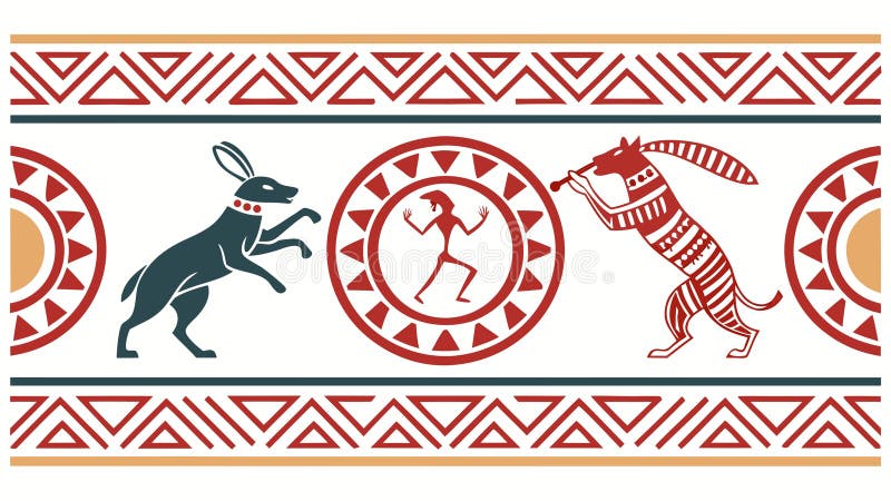 Tribal Animal Pattern Stock Illustrations – 54,295 Tribal Animal ...