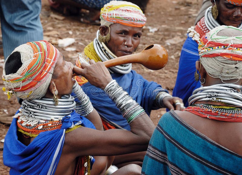 Primitive Tribe editorial photography. Image of female - 25005577