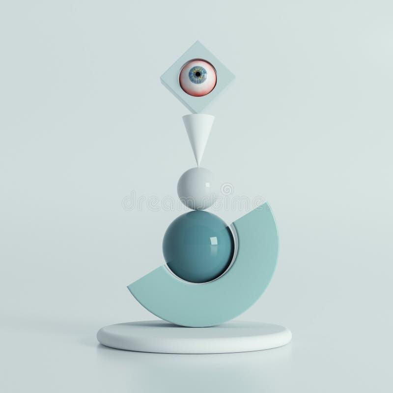 Primitives in balance stock illustration. Illustration of equilibrium ...