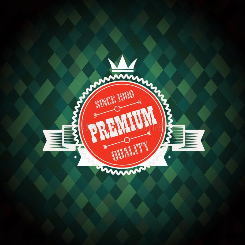 Primium Quality Label Design Stock Vector - Illustration of background ...