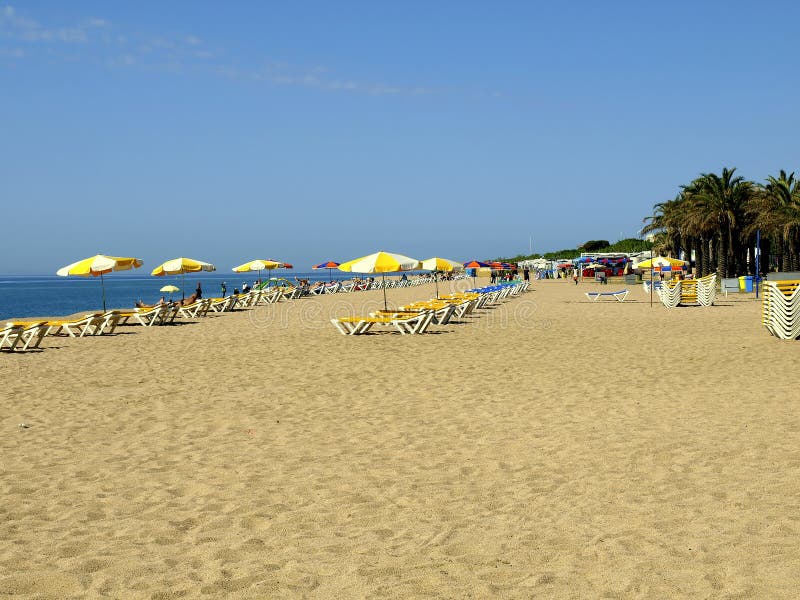 Primo Mattino, Santa Susanna, Spagna. Immagine Editoriale - Immagine di ...