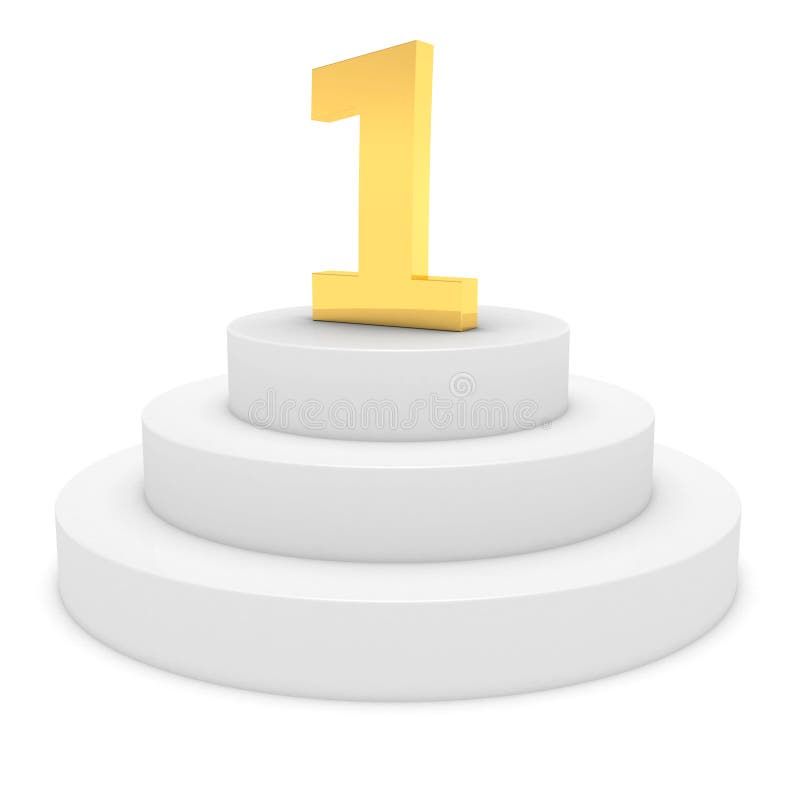 Podio illustrazione di stock. Illustrazione di grafico - 18940090