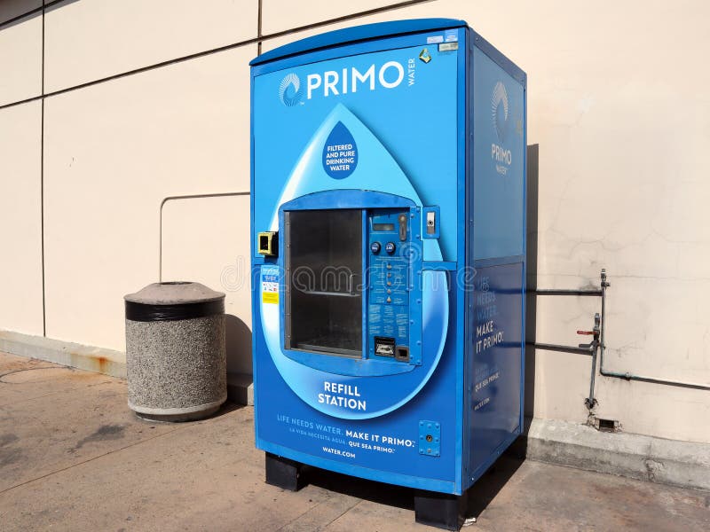 Primo Water Refill Station Self Service Dispenser Refillable Bottles ...