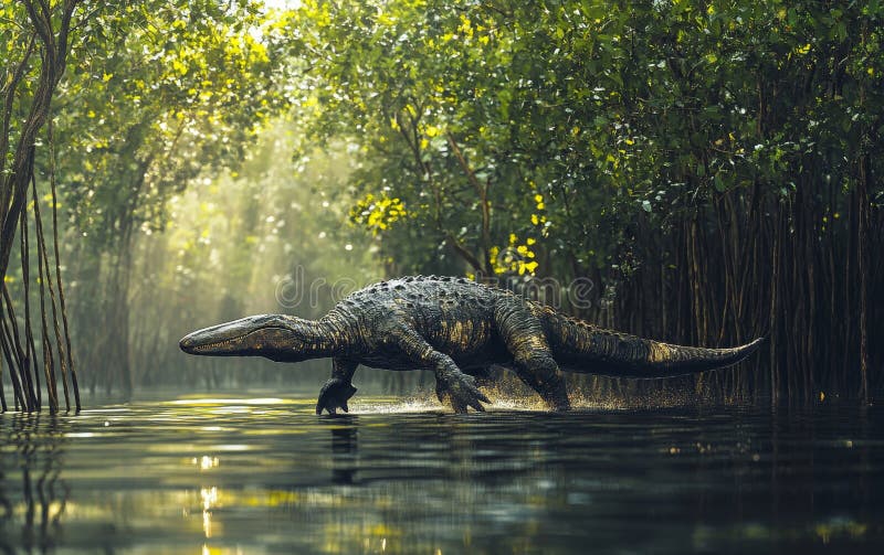 Primordial Ambulocetus Stock Photos - Free & Royalty-Free Stock Photos ...