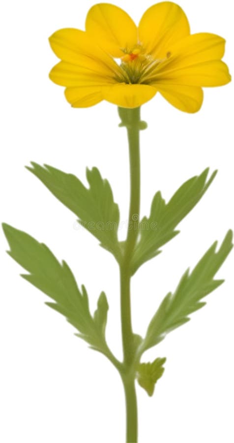 Primrose Clipart. a Cute Primrose Flower Icon. AI-Generated. Stock ...