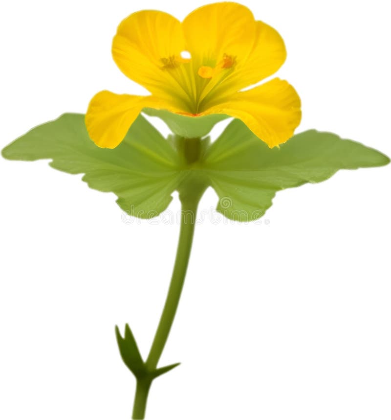 Primrose Clipart. a Cute Primrose Flower Icon. AI-Generated. Stock ...