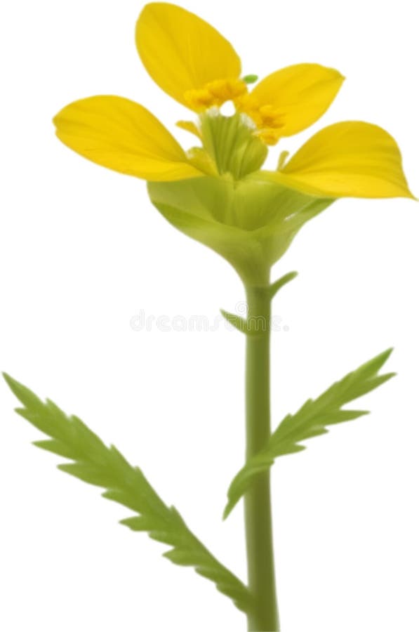 Primrose Clipart. a Cute Primrose Flower Icon. AI-Generated. Stock ...