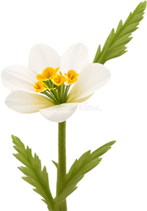 Primrose Clipart. a Cute Primrose Flower Icon. AI-Generated. Stock ...