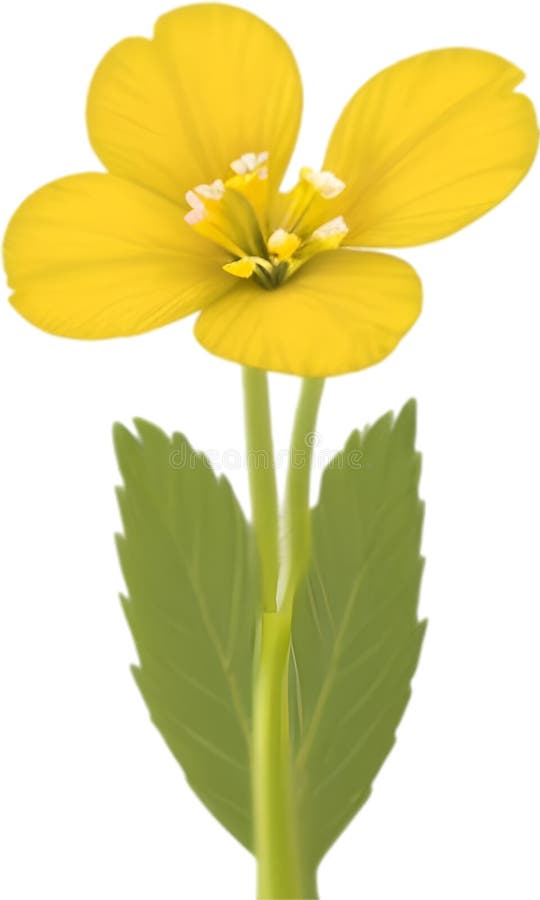 Primrose Clipart. a Cute Primrose Flower Icon. AI-Generated. Stock ...