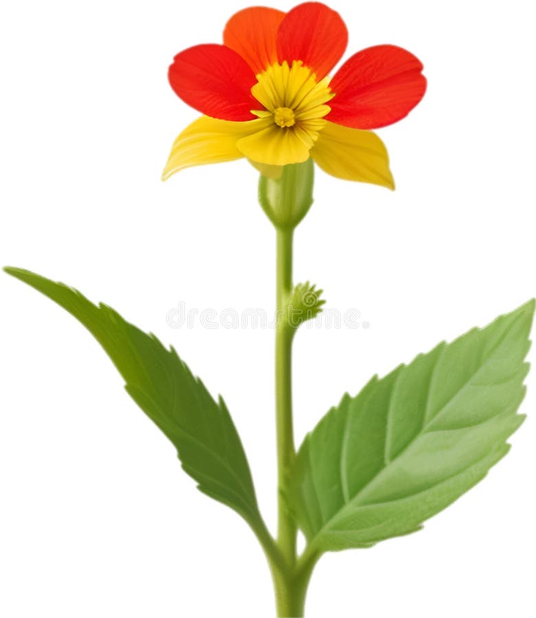 Primrose Clipart. a Cute Primrose Flower Icon. AI-Generated. Stock ...