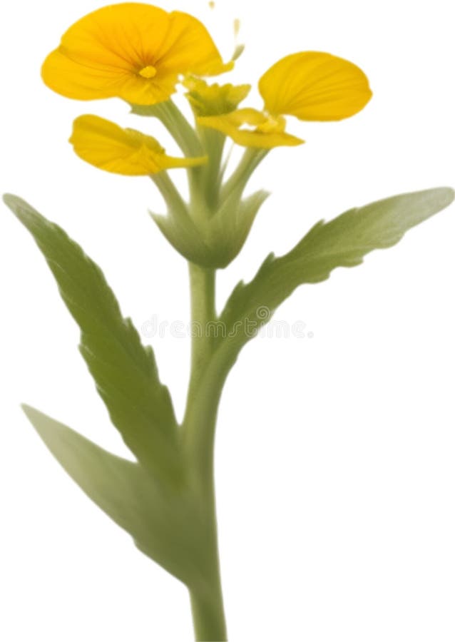 Primrose Clipart. a Cute Primrose Flower Icon. AI-Generated. Stock ...