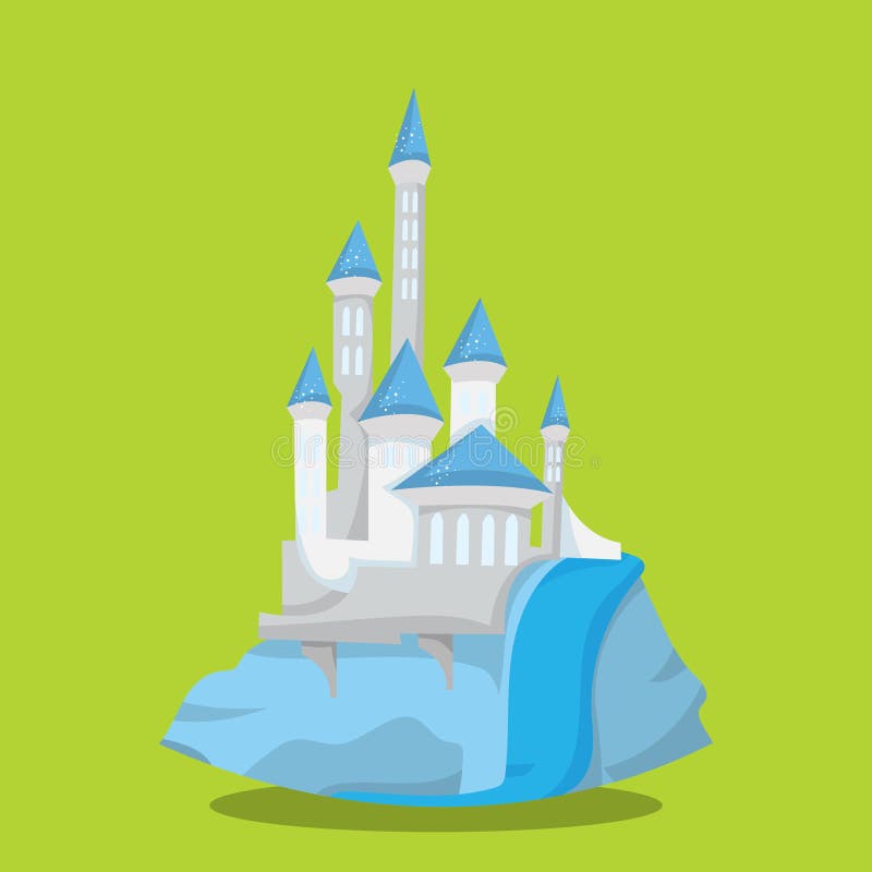 Prince charming castle 06 stock vector. Illustration of prince - 198990563