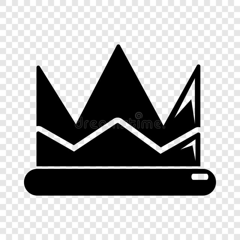 Prince Crown Icon, Simple Black Style Stock Vector - Illustration of ...