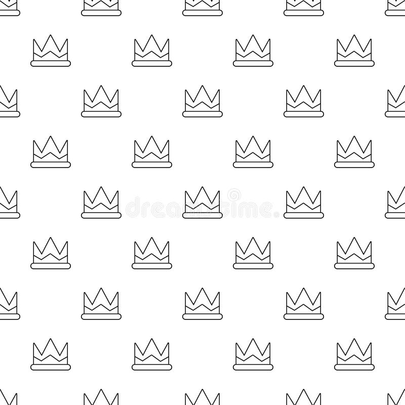 Crown Pattern Stock Illustrations – 39,136 Crown Pattern Stock ...