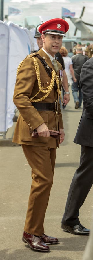 Prince Edward in Full Dress Uniform Editorial Photography - Image of ...