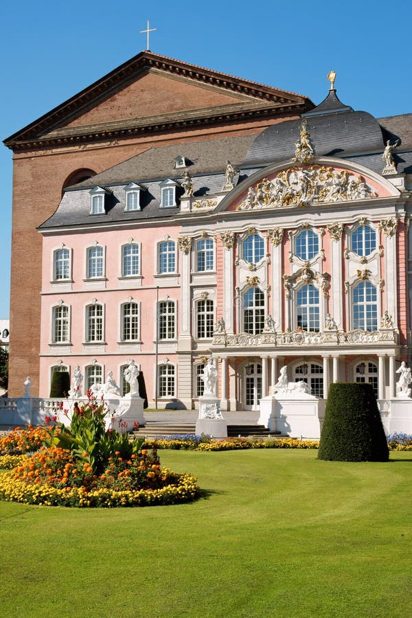 Prince-electors Palace in Trier, Germany Stock Image - Image of europe ...