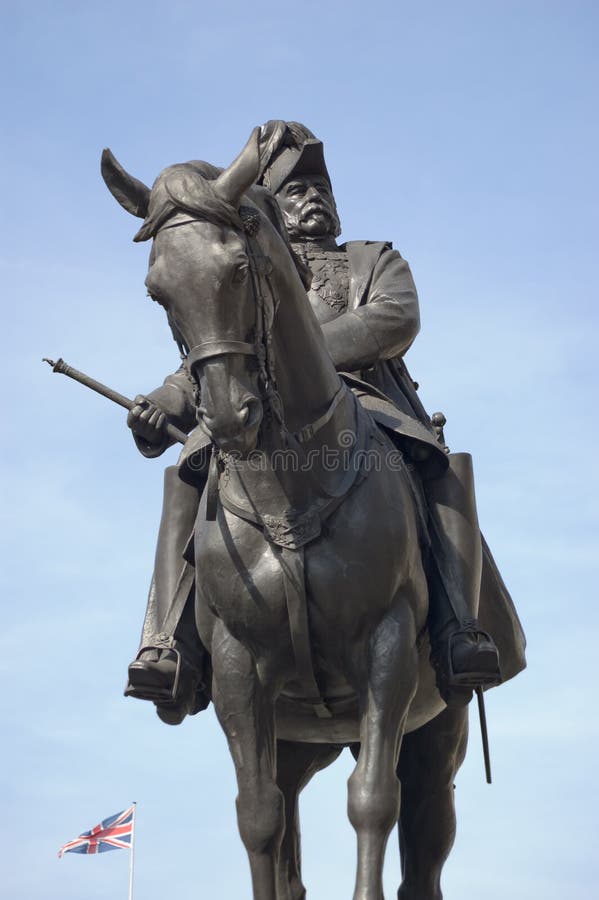 Prince George, Duke of Cambridge Statue Stock Photo - Image of leader ...
