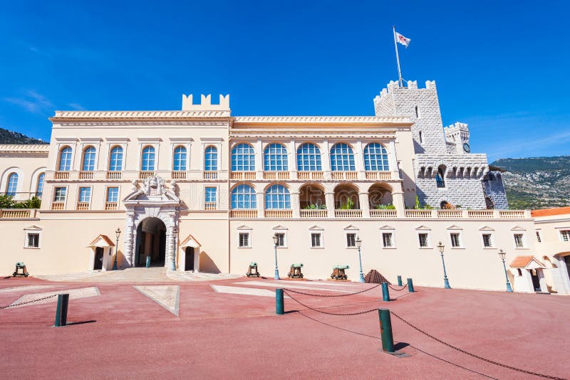 The Prince Palace of Monaco Stock Photo - Image of castle, official ...