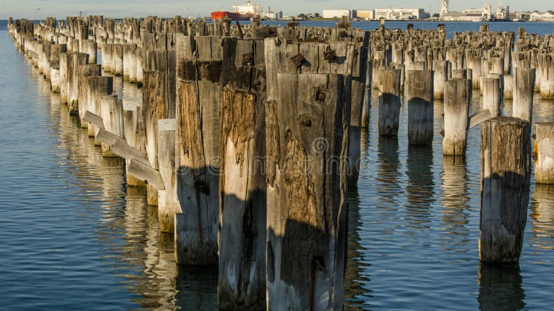 Princes Pier, Melbourne, Australia Stock Image - Image of dusk, pier ...
