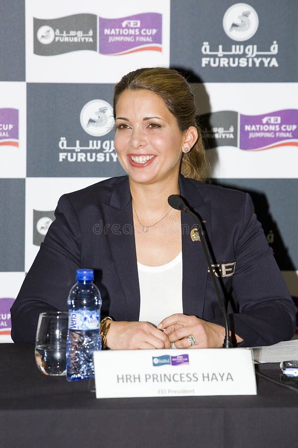 Princesa Haya Bint Al Hussein Foto de archivo editorial - Imagen de ...