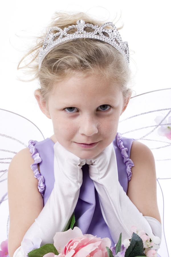 Princess stock image. Image of child, cute, girl, dressed - 1470635