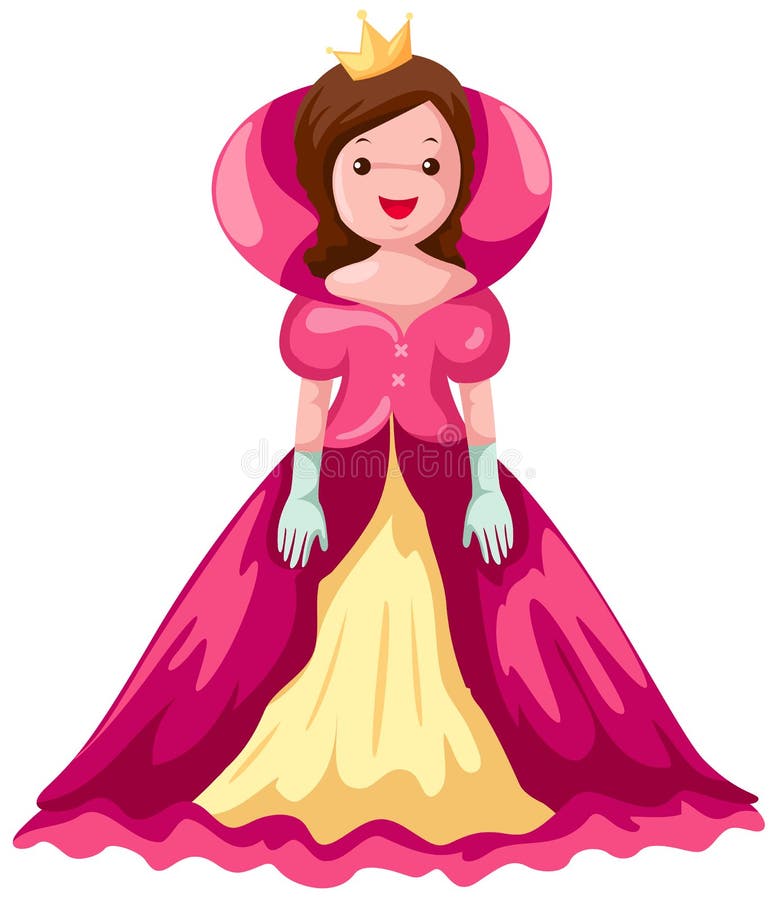 Beautiful Fairytale Princess Stock Vector - Illustration of clipart ...