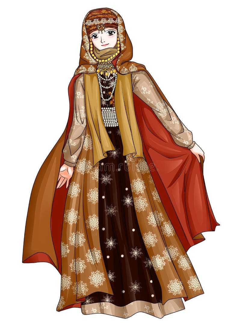 Beautiful Arabian Princess Stock Illustrations – 472 Beautiful Arabian ...