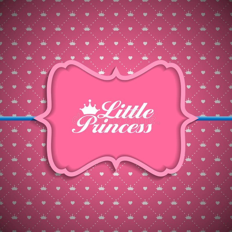 Pink Princess Bling Party Background with Blank Space Stock ...