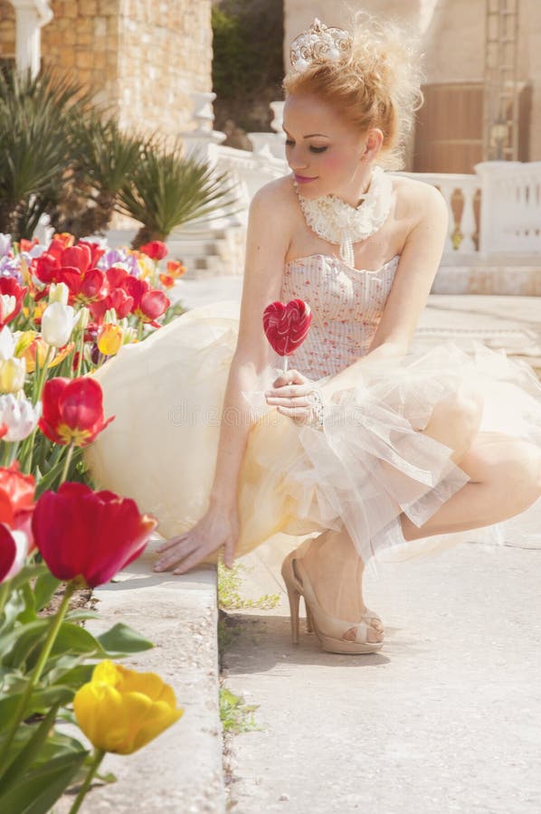 Princess stock photo. Image of door, candy, fountain - 34394370