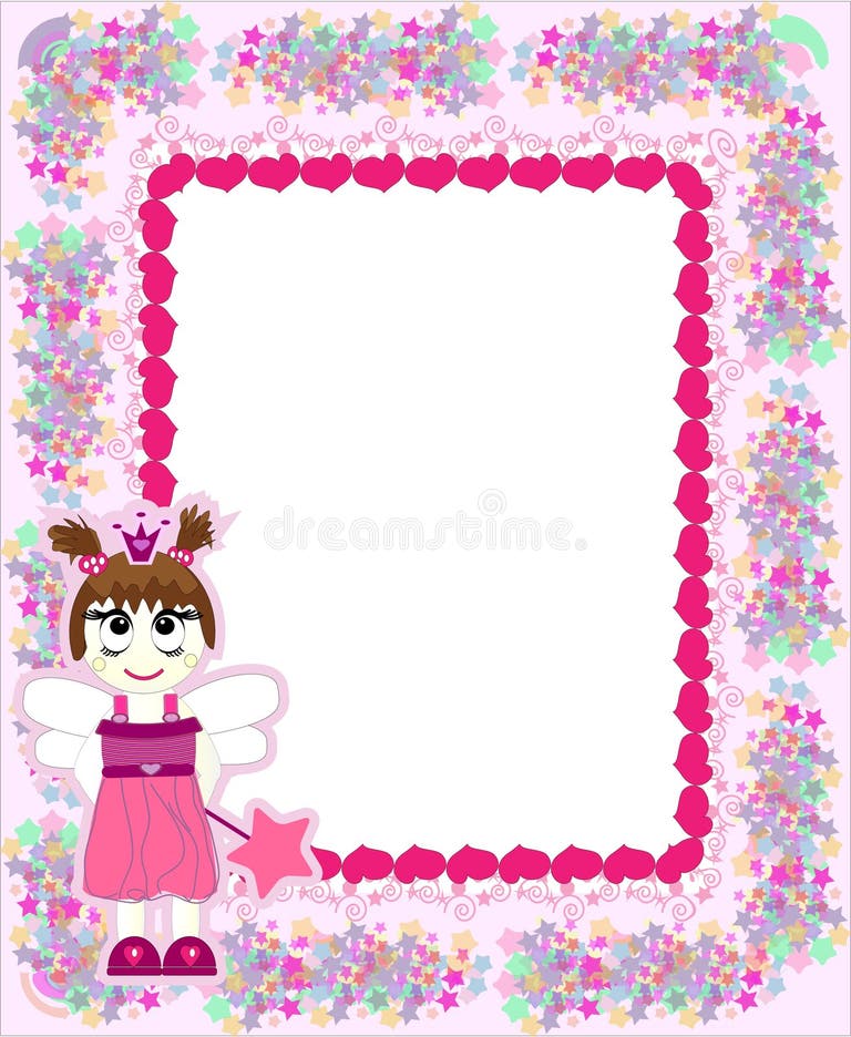 Princess Pink Frame Clip Art Stock Illustrations – 131 Princess Pink ...
