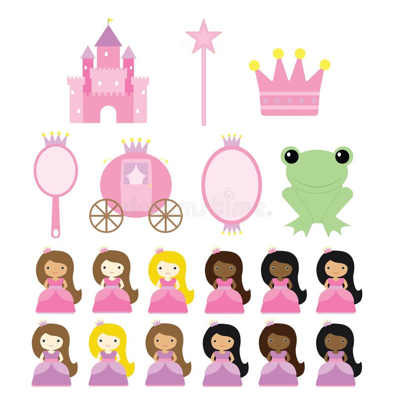 Princess Collection stock image. Illustration of castle - 32917425