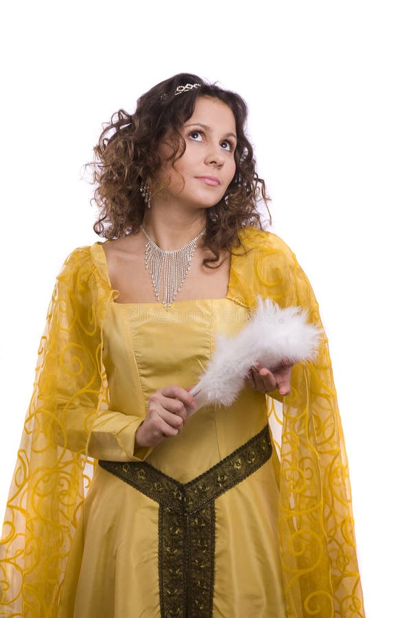 Princess costumes woman stock photo. Image of dressing - 13336884