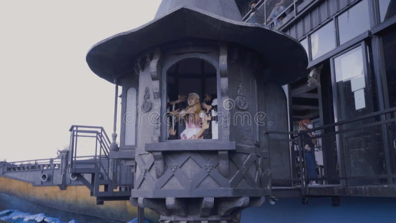 A Princess Dancing Inside the Palace Room with Hands Surrounding Her ...