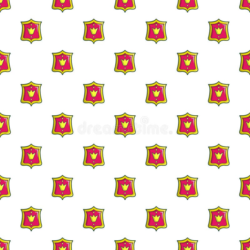 Princess Emblem Pattern Seamless Stock Vector - Illustration of baby ...