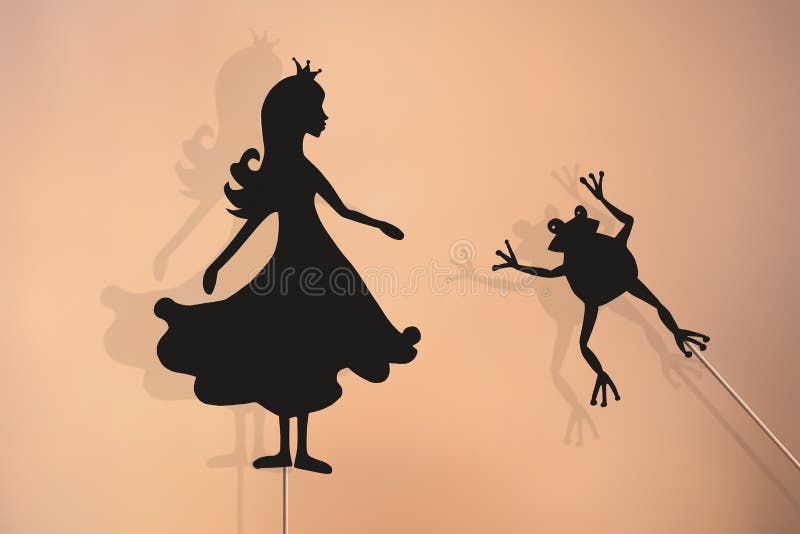 Princess And Shadow - Fairy Tales Stock Illustration - Illustration of ...