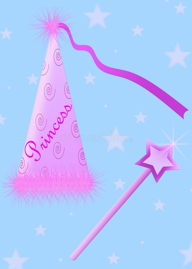 Princess hat stock illustration. Illustration of pretend - 316654