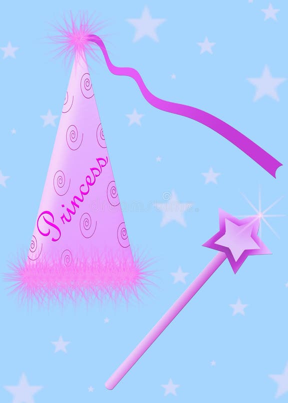 Princess hat stock illustration. Illustration of pretend - 316654