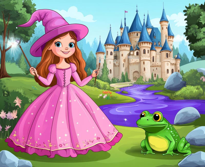 The Princess, the Little Witch, and the Frog Prince on the Nature Trail ...