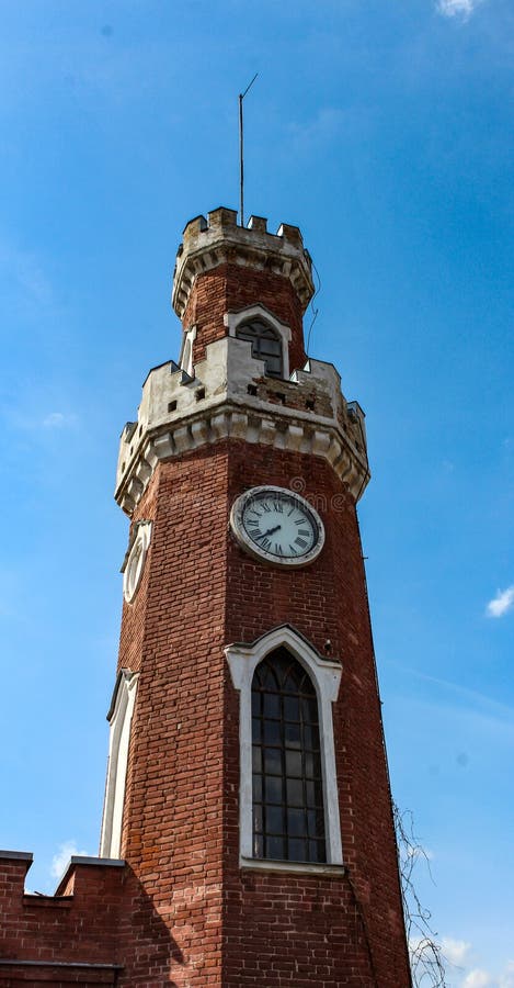 Princess Oldenburg Palace in Ramon, Ramon Palace. Clock Tower Editorial ...