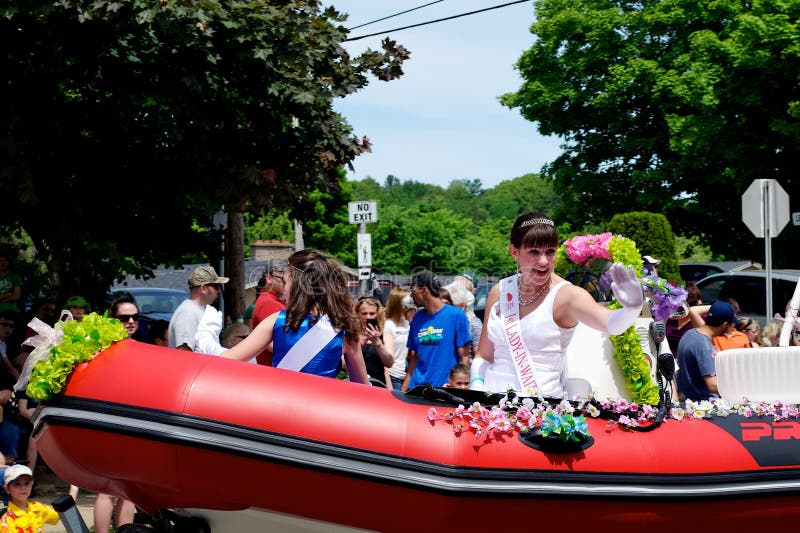Princess in the Parade editorial stock image. Image of canada - 25155454