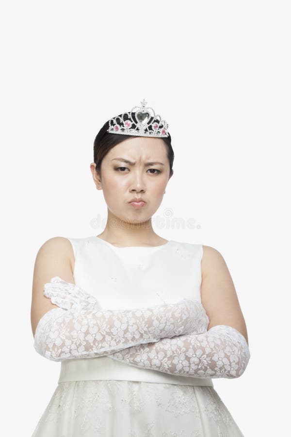 Princess with Pouting Face stock photo. Image of fairy - 31690932