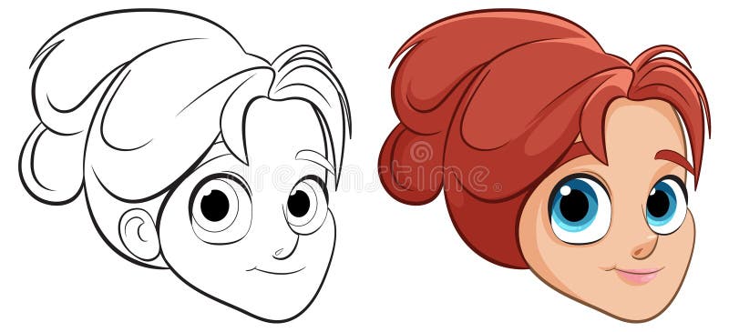 A princess s face stock vector. Illustration of face - 332813626