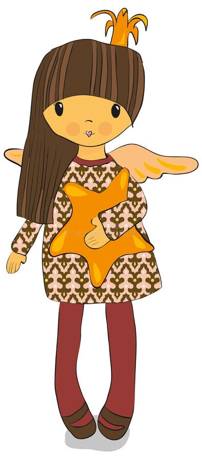 Princess & star stock vector. Illustration of pattern - 24624617