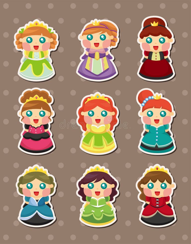 Woman Portrait Stickers Stock Illustrations – 1,122 Woman Portrait ...