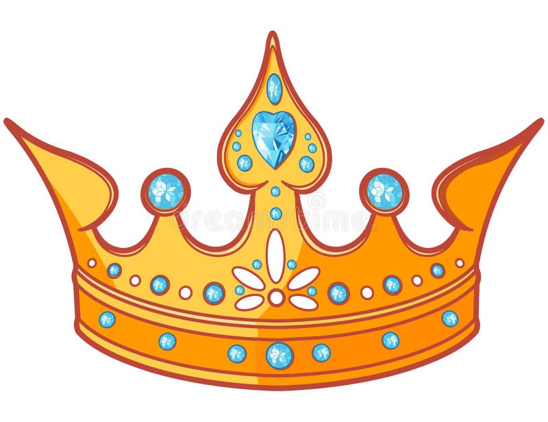 Princess tiara stock vector. Illustration of graphics - 52757703