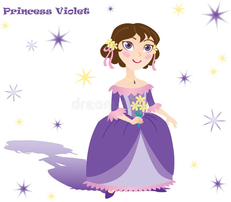 Princess Violet Stock Illustrations – 2,530 Princess Violet Stock ...